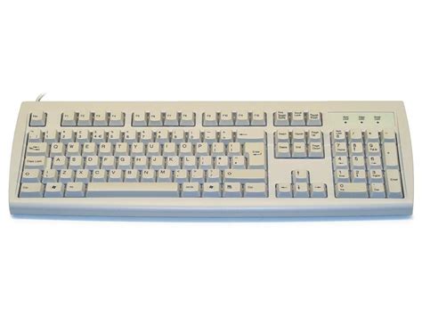 Low Noise Non Reflective Beige Usb Keyboard Kbc 115nru The