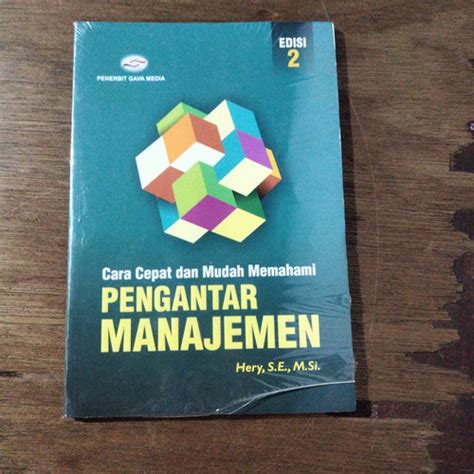 Jual Buku Cara Cepat Dan Mudah Memahami Pengantar Manajemen Edisi 2