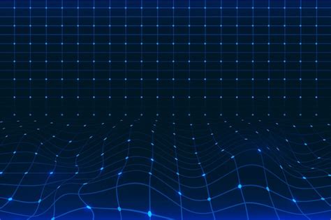 Blue Grid Texture
