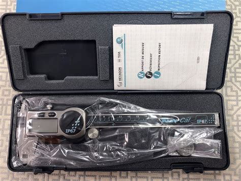【量具商行】原廠公司貨瑞士tesa Ip67 電子卡尺 數位液晶卡尺 001150mm 現貨隨貨附發票 Yahoo奇摩拍賣