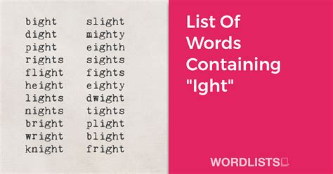 List Of Words With The Prefix Fi