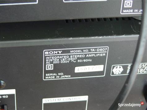 Wzmacniacz korektor i tuner Sony LBT D607 WYSYŁKA Jasło Sprzedajemy pl