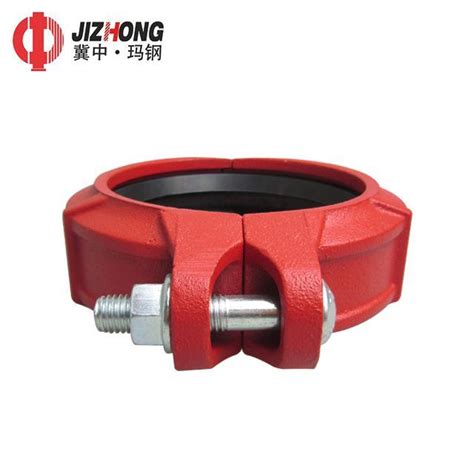 Grooved Coupings Painted Rigid Couping Jizhong Grooved Fittings And