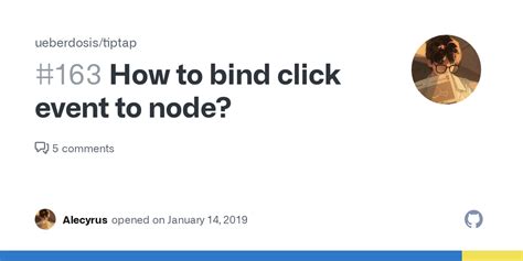 How To Bind Click Event To Node · Issue 163 · Ueberdosistiptap · Github