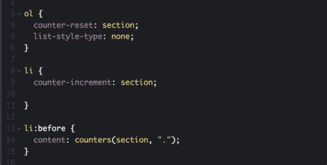 Create Beautiful Numbered Lists With Css Counters By Aliceyt Prototypr