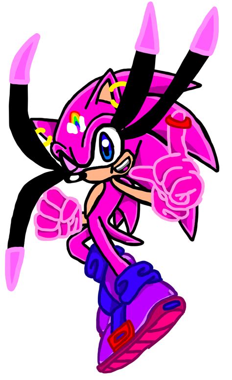 Sonicky Spining A Red Ring By Rainbowreaderdrawsda On Deviantart