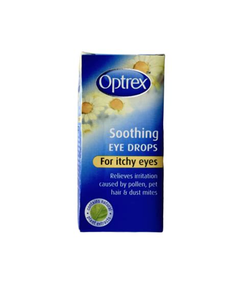 Optrex Soothing Eye Drops For Itchy Eyes 10ml Medicine Drop