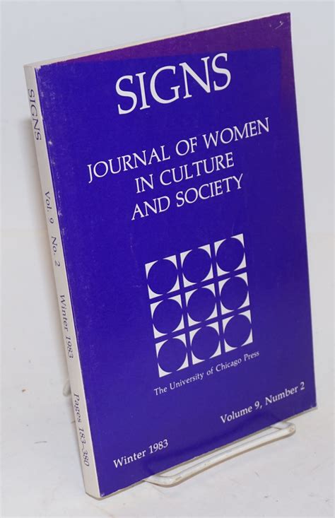 Signs Journal Of Women In Culture And Society Vol 9 2 Winter 1983