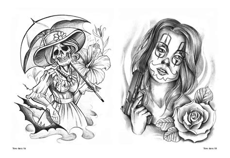 Desenhos Chicano Para Tattoo Artista Tom Arte R 5590 Em Mercado Livre
