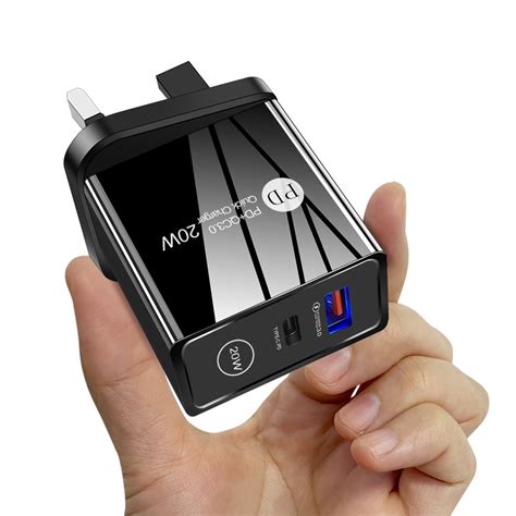 Pd20w Type Cqc30usb Mobile Phone Charging Head Adapter Compatible