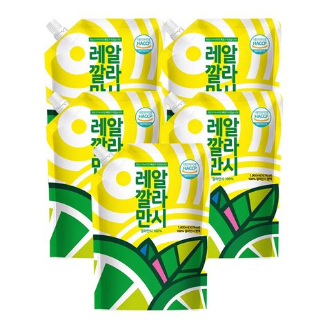 실시간 핫딜 상품 알리미 on Twitter 바로푸드 레알 깔라만시 원액 1L 1L 5개 https link