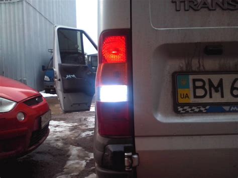светодиоды в ЗХ — Ford Transit (6G), 2 л, 2005 года | запчасти | DRIVE2