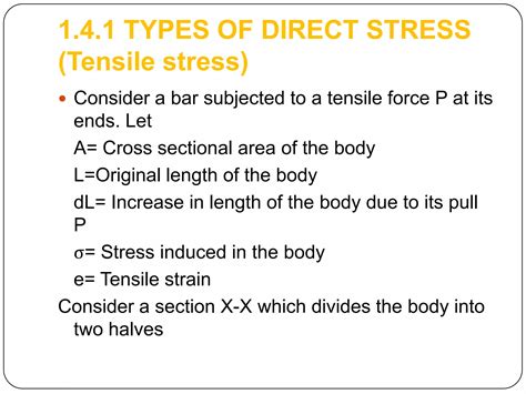 Simple Stresses And Strains Pptx