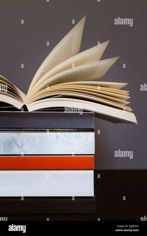 Open Book Spine Graphic