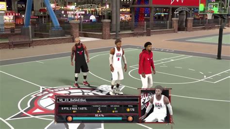 Youtubers Vs Youtuber Close Game Nba K Mypark Youtube