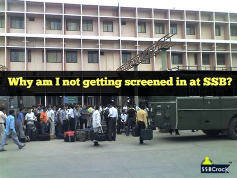 Why Am I Not Getting Screened In At SSB