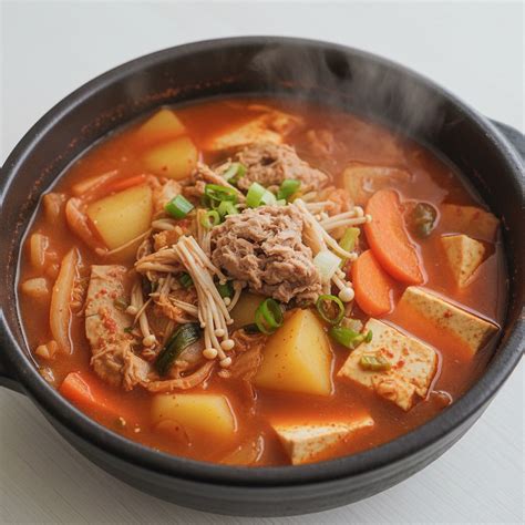 초간단⚡ 든든한 참치 채소 김치찌개 25분 완성 레시피오