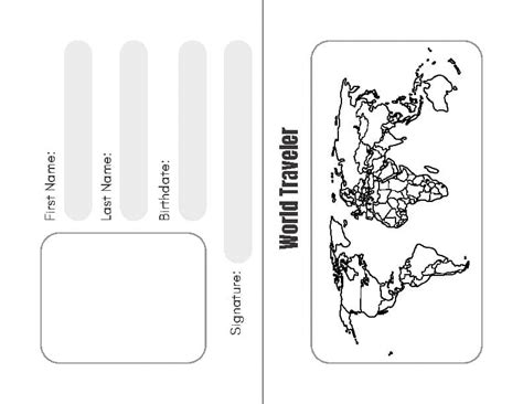 Learning Passport By Miss Makaylas Madness Tpt