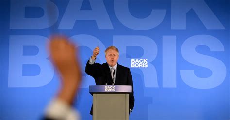 Boris Johnson Emerges To Face Reporters Questions Six Of Them The