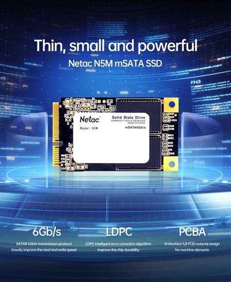 Elementkey Netac Pro - 256 GB mSATA SSD harde schijf mSATA