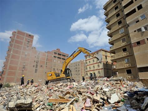 埃及開羅住宅大廈倒塌 增至最少18人死亡