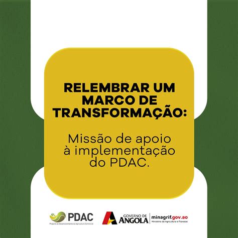 Pdac Pdacjovem Agronegócio Agriculturaangolana Créditoruralpdac Empreendedorismojovem