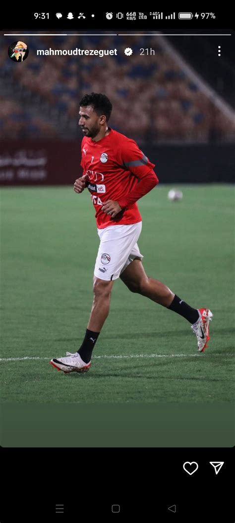 تريزيجيه ينشر صوراً جديدة من مرانه مع المنتخب عبر انستجرام شاهد