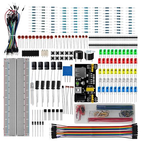 Kit De Electronica Txg Kit Arduino Protoboard Kit Compatibles Con Arduino Y Raspberry Pi Uno