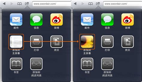 定义 iOS 设备的网页图标