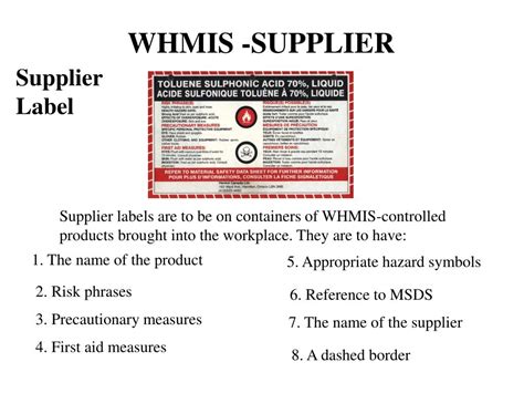 Ppt Whmis Powerpoint Presentation Free Download Id 3005083