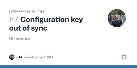 configuration key out of sync · issue 7 · python lsp pylsp mypy · github