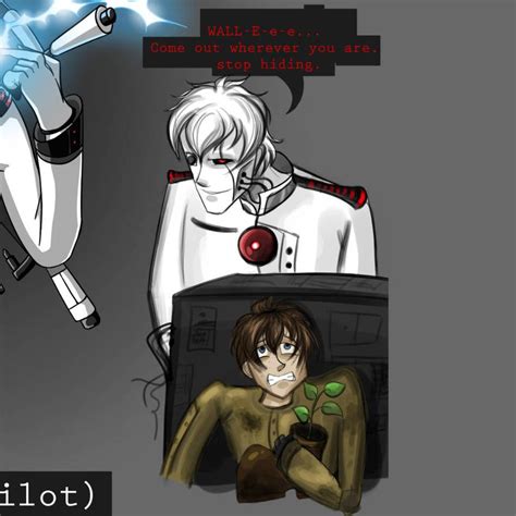 Auto And Wall E By Sunwheelred On Deviantart