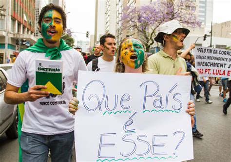 Fotos Em Atos Pelo Brasil Manifestantes Pedem Saída De Dilma 0111