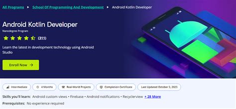 10 Best Android Development Courses In 2025