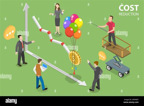 Cost Reduction Stock Vector Images Alamy