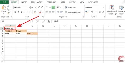 How To Spell Check In Excel