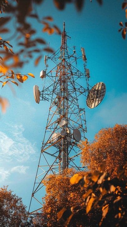 Free Autumn Communication Tower Image Radio Tower Autumn Download