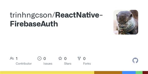 Github Trinhngcsonreactnative Firebaseauth