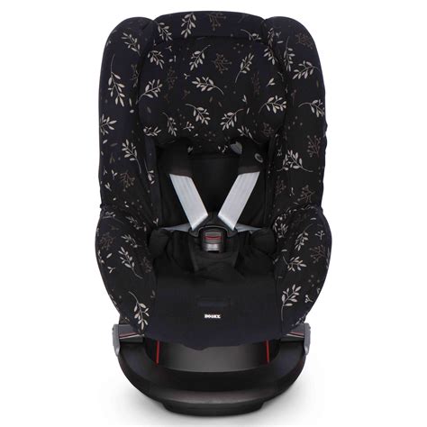 Dooky Seat Cover Group 1 Romantic Leaves Black