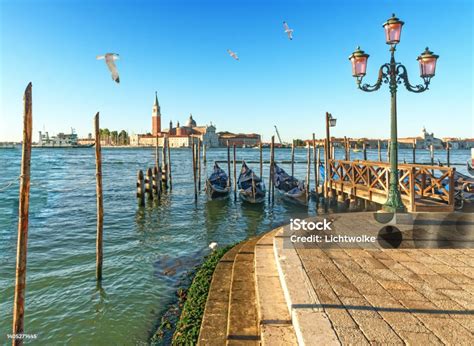 Gondolas 그랜드 커낼 베니스 0명에 대한 스톡 사진 및 기타 이미지 0명 갈매기 건축 Istock
