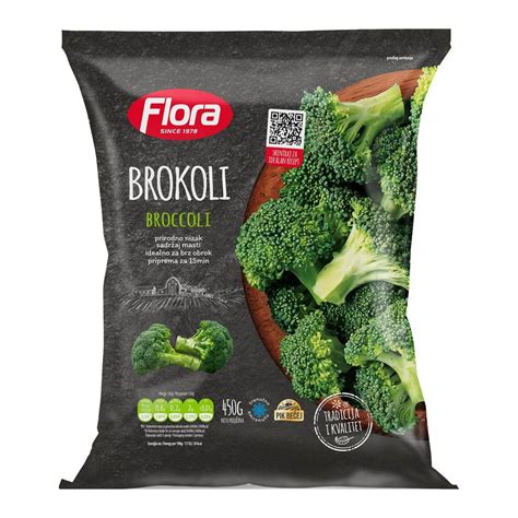 Flora Fagyasztott Brokkoli 450g Foltin Globe