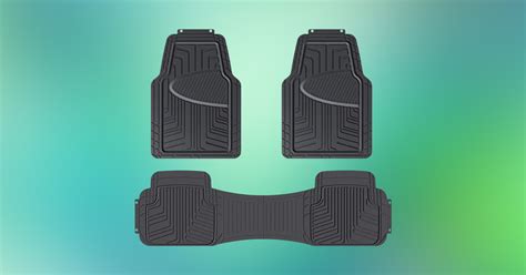 3 Tapis De Sol En Caoutchouc Pour Voiture Vus Ou Camion