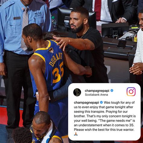 Praying For Our Brother Drake Showed Love To Kevin Durant Following