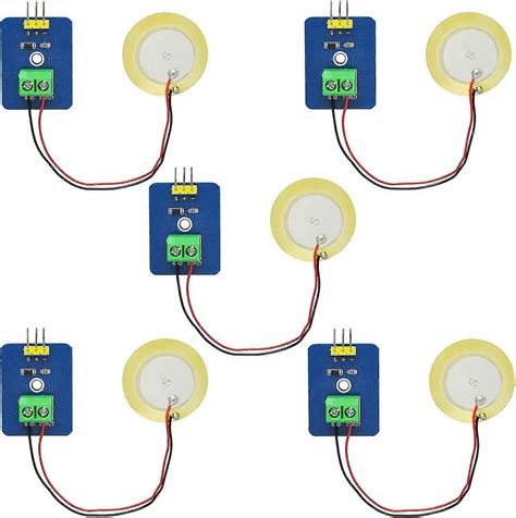 ceramic analog piezo vibration sensor module for arduino diy kit 5