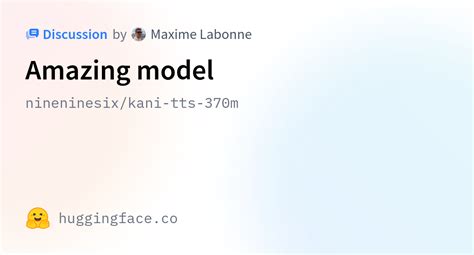 Nineninesixkani Tts 370m · Amazing Model