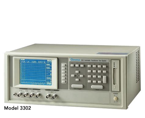 Transformer Test System Component Analyzer Model 3250 3252 3302 Quantel
