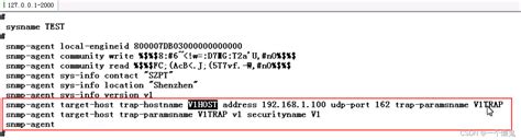 华为 snmp协议 snmp agent local engineid csdn博客