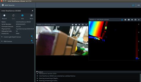 Warn Unrecognized Sr300 Param Works In Realsense Viewer · Issue 530