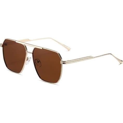 Lunettes De Soleil Polarisées Carrées Surdimensionnées Pour Femmes