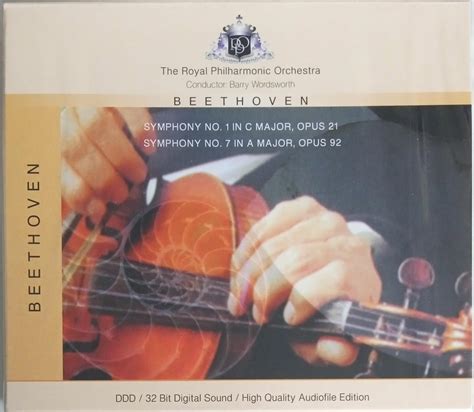 Cd Royal Philharmonic Orchestra Beethoven Symphony No1 In C